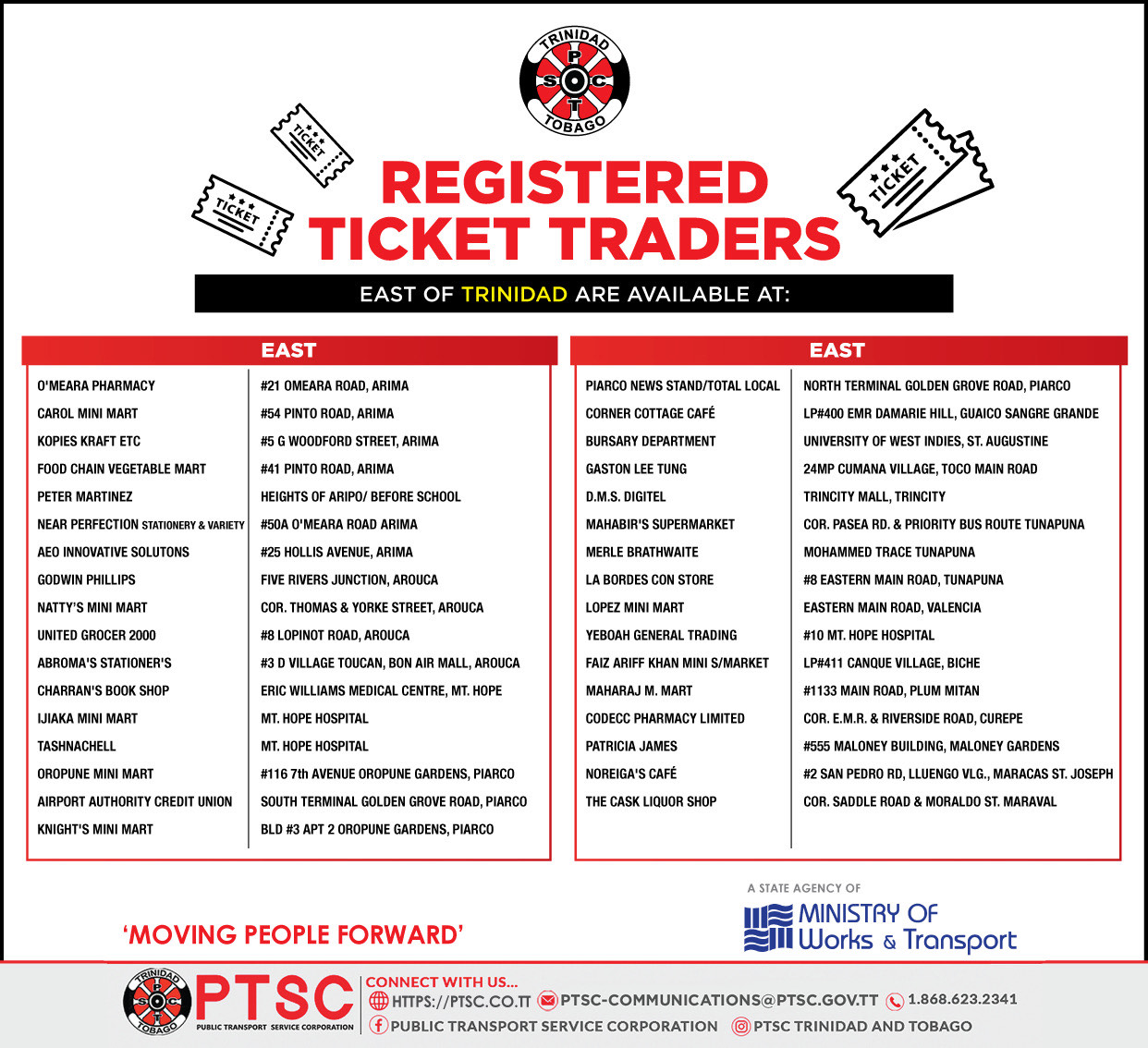 Registered Ticket Traders - PTSC