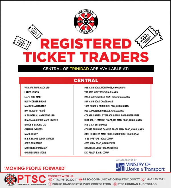 Registered Ticket Traders - PTSC