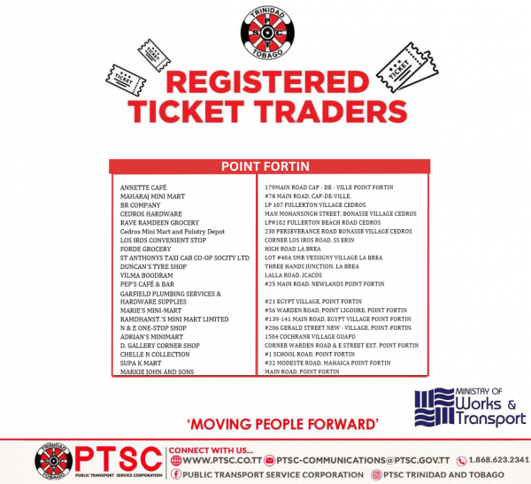 Registered Ticket Traders - PTSC