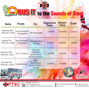 Affordable & Reliable Public Transport | PTSC Trinidad & Tobago